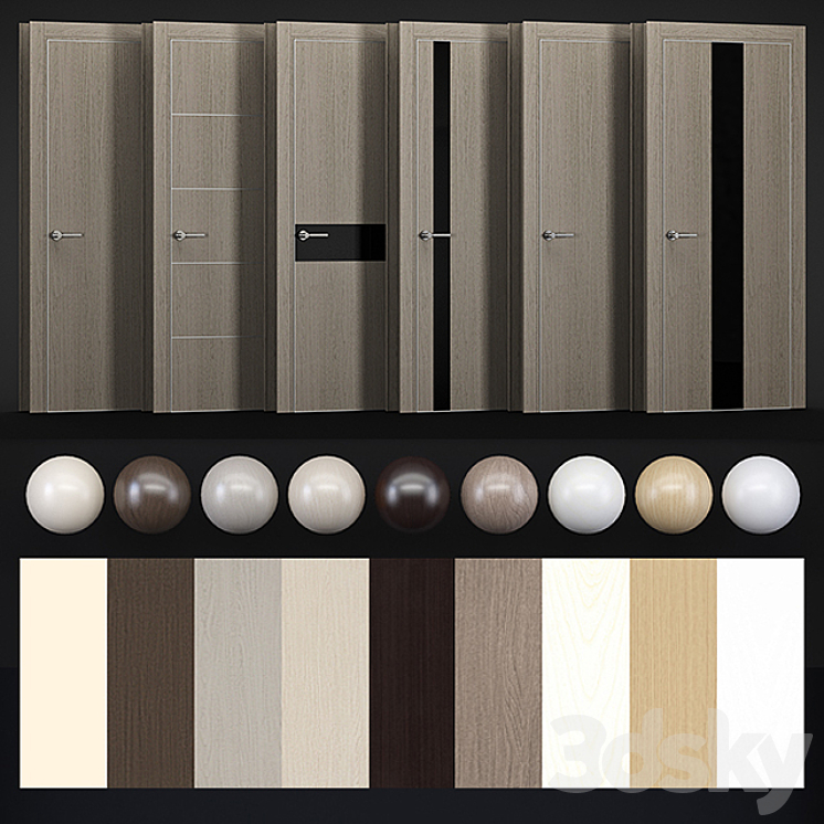 Papa Carlo PLATO - Doors - 3D model