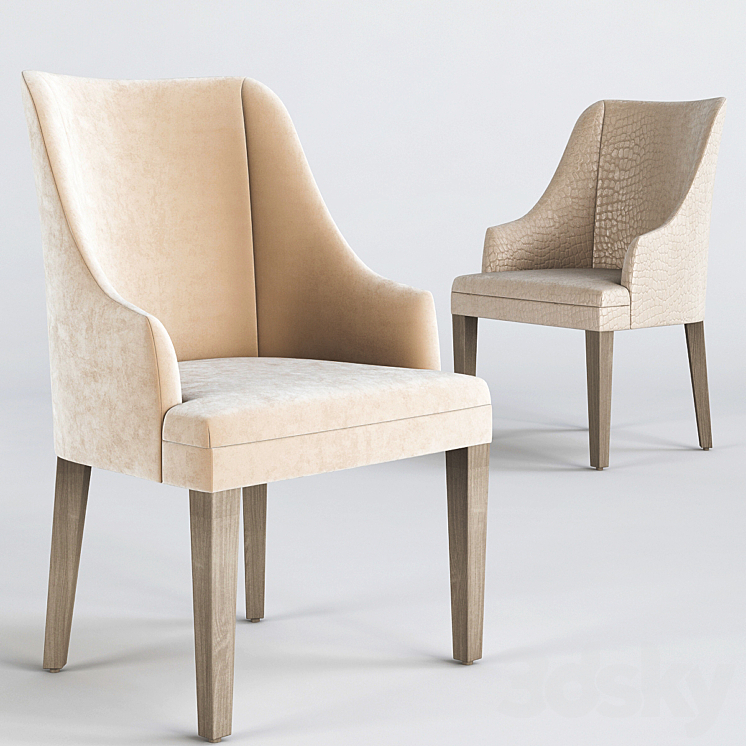 Fancy Restaurant Chairs - Chair - 3D model