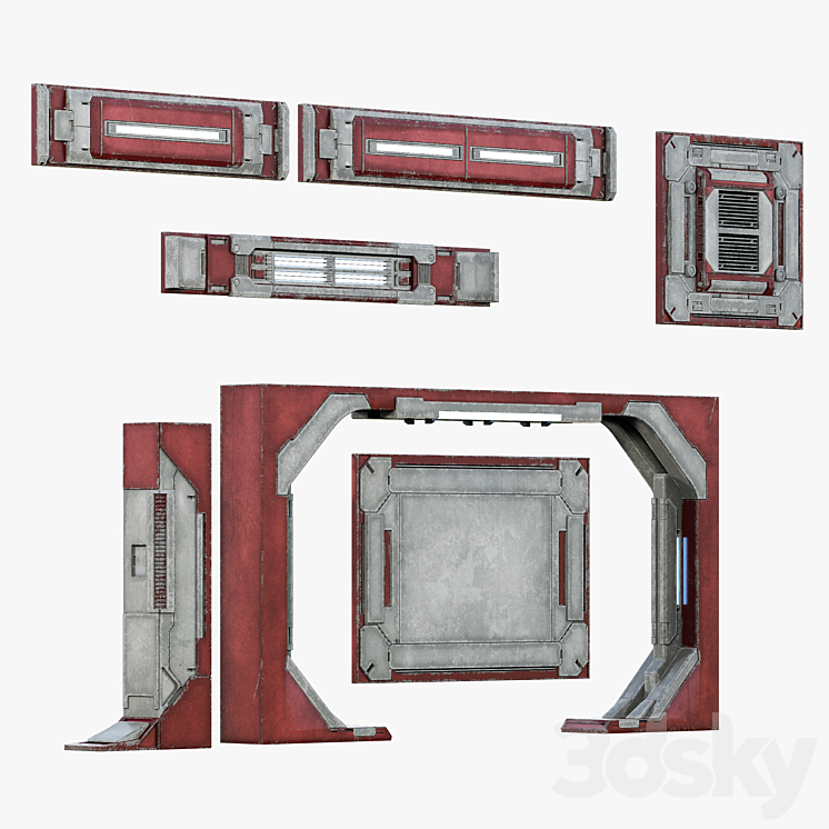 Sci-Fi Element 15 - Miscellaneous - 3D model