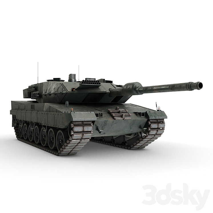 Tank Leopard 2 - Miscellaneous - 3D model