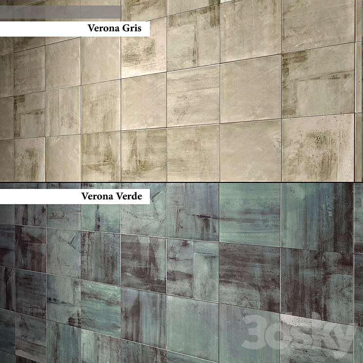 Tiles set 40 - Tile - 3D model