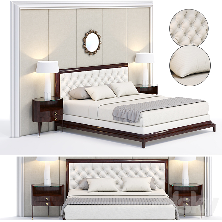 Baker Bed - Bed - 3D model