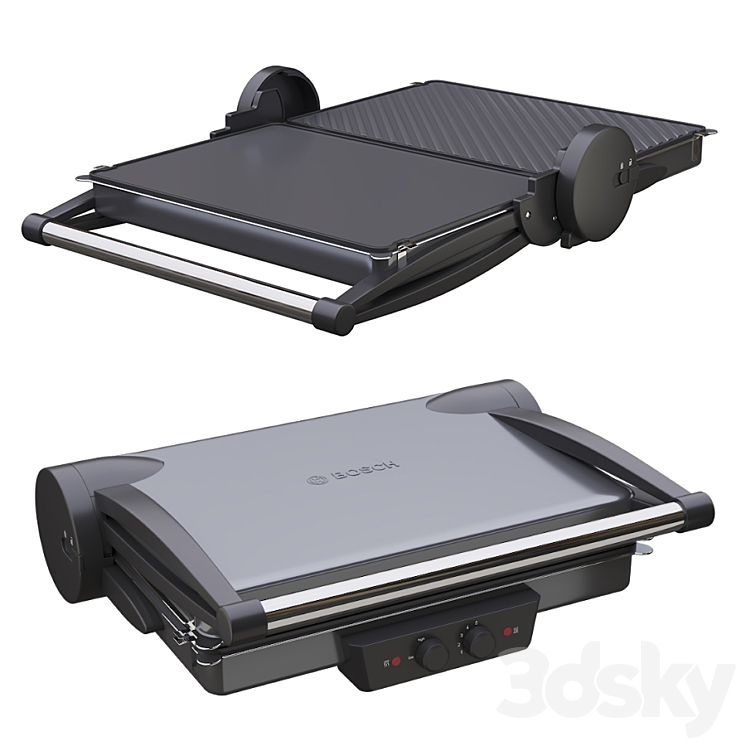 Bosch Grill TFB4431V - Kitchen appliance - 3D model