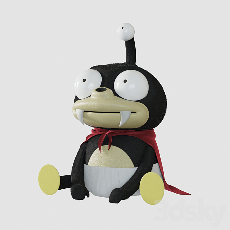 Nibbler - Toy - 3D model