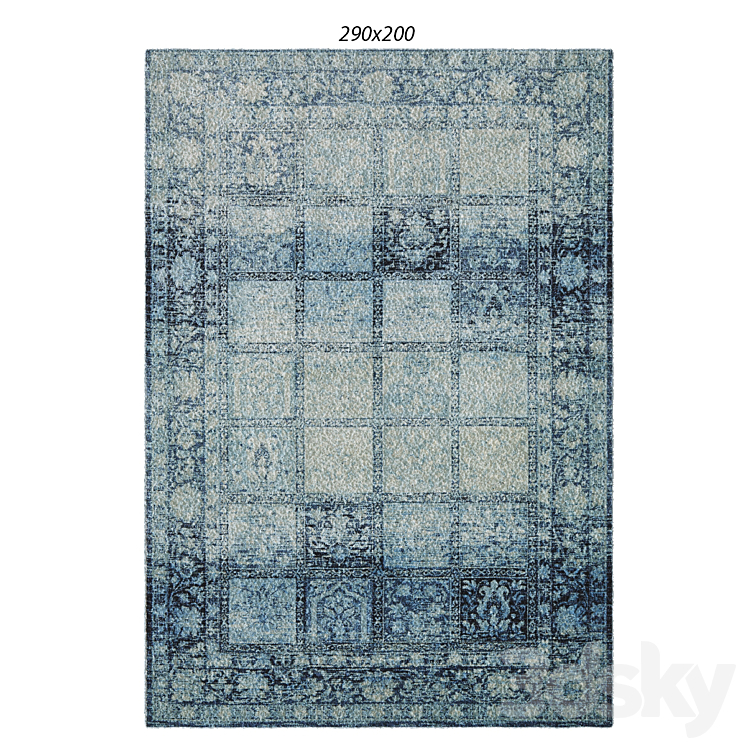 Temple and webster: Matilda Contemporary Rug - Carpets - 3D model