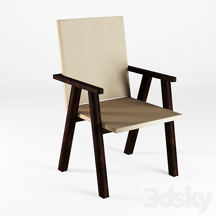 fauteuille hoa - Arm chair - 3D model