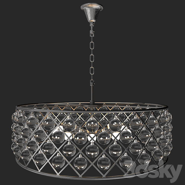 Timothy Oulton Lamp ZigZag 2018 / Concept Home - Pendant light - 3D model