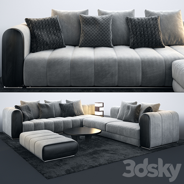 Design Sofa Set - Sofa - 3D model