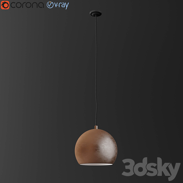 Boconcept ball - Pendant light - 3D model