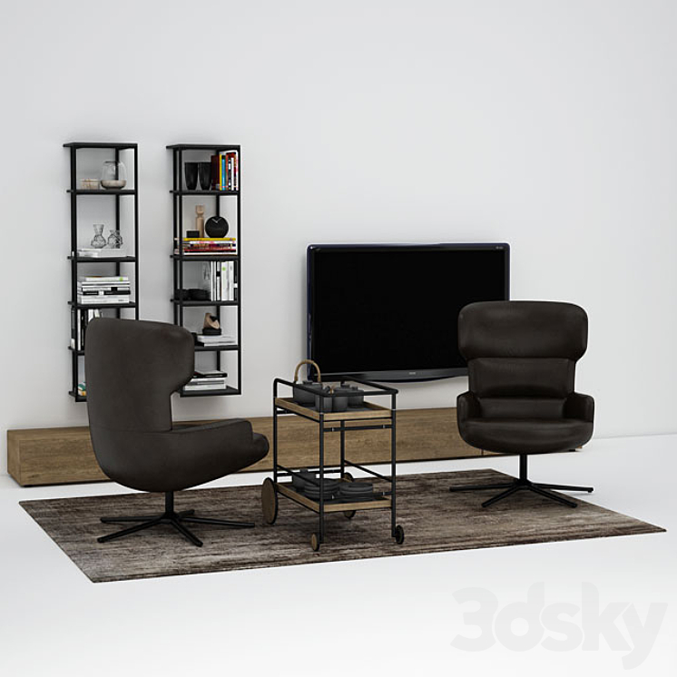 BoConcept Furniture Set - Other - 3D model