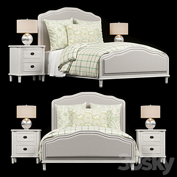 Watson Collection by Birch Lane ™ - Bed - 3D model