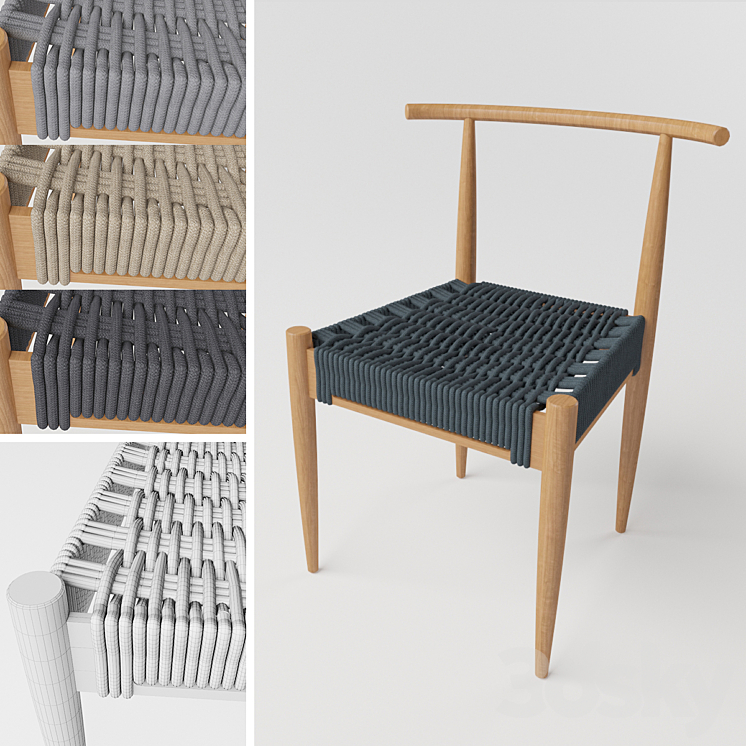 Harbor chair - Chair - 3D model