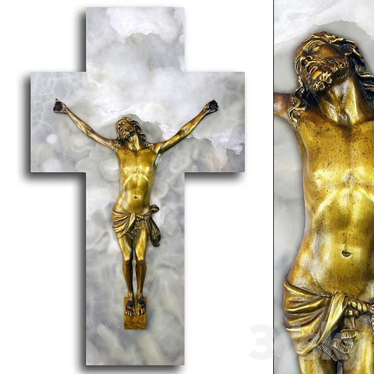 Bronze jesus christ corpus - Other decorative objects - 3D model