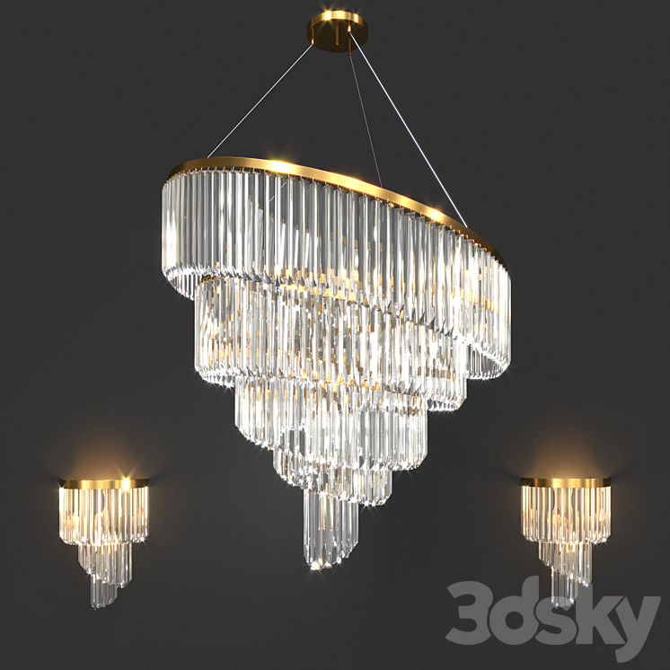 Castro lighting royal - Pendant light - 3D model