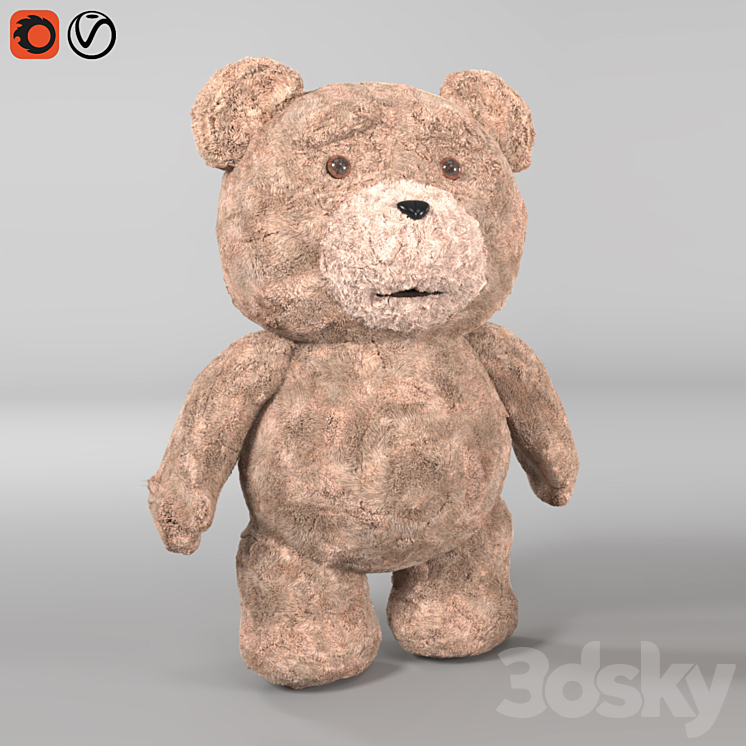 ted toy - Toy - 3D model