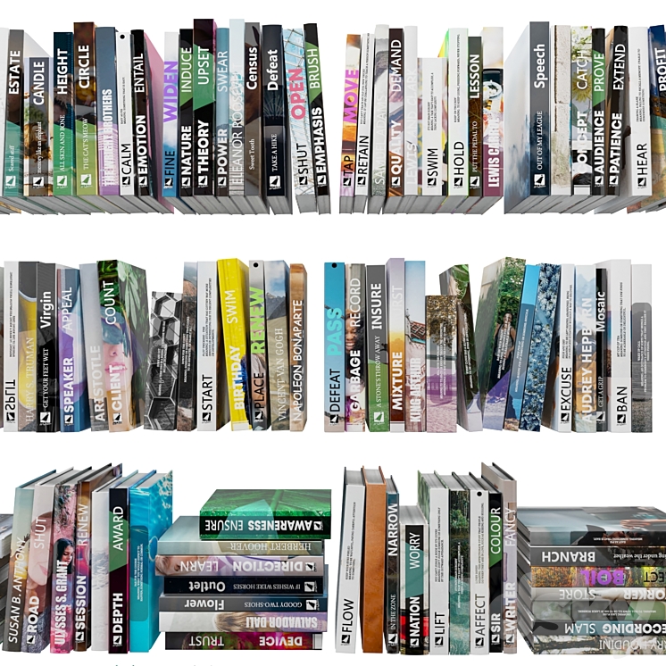 Books 1-2 - Books - 3D model