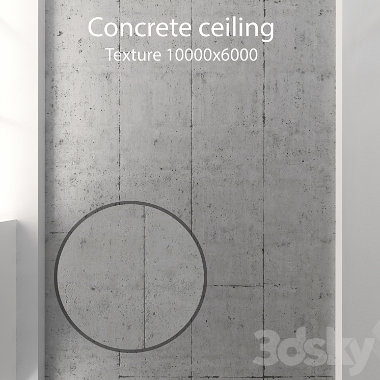 Concrete ceiling 58 - Miscellaneous - 3D model