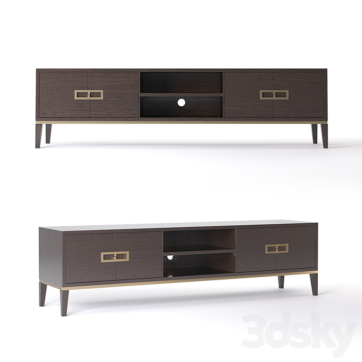 Morgan TV Unit - Sideboard & Chest of drawer - 3D model