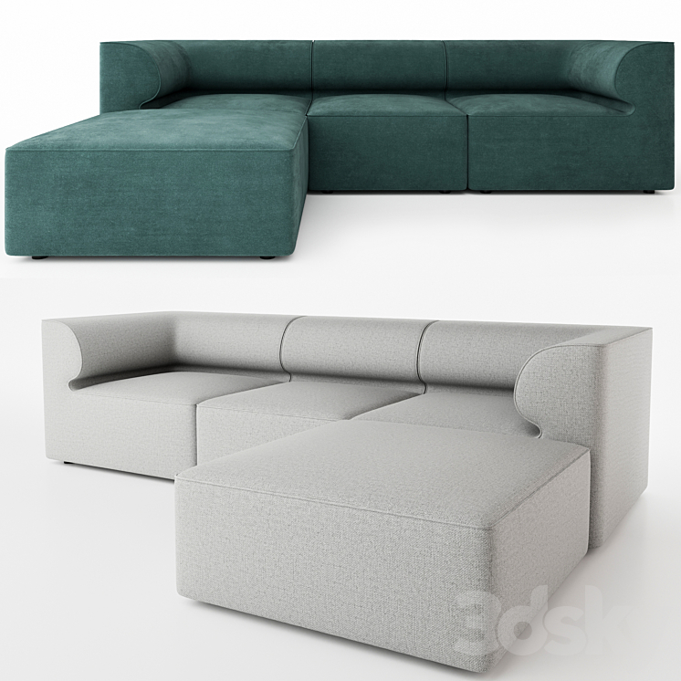 Eave Modular Sofa by MENU - Sofa - 3D model