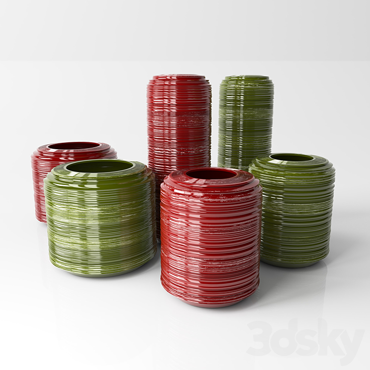 Calligaris Decor Tristan - Vase - 3D model
