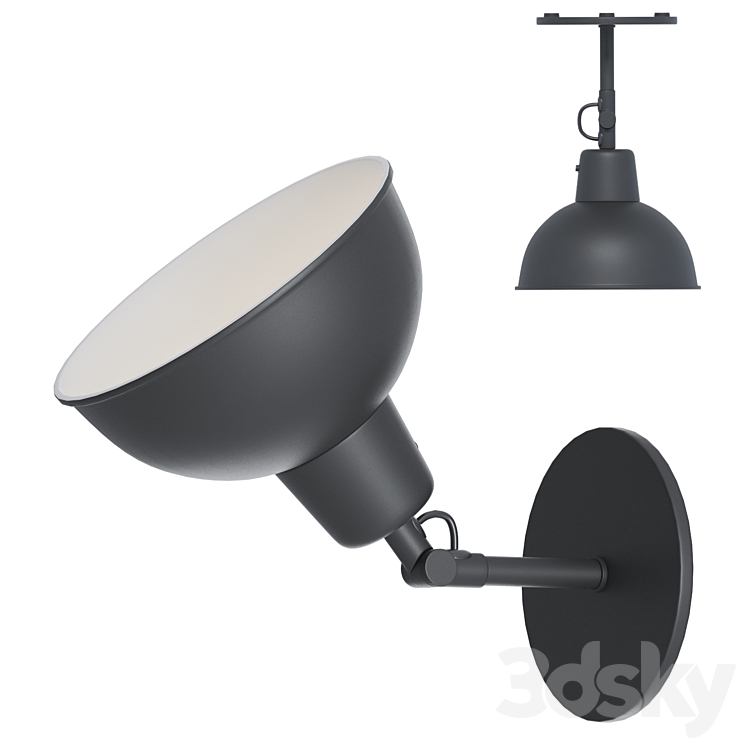 ikea SKURUP - Wall light - 3D model