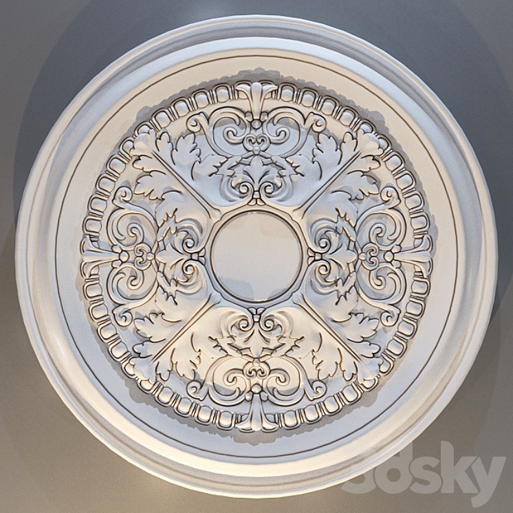 Socket: Europlast 1.56.001 - Decorative plaster - 3D model