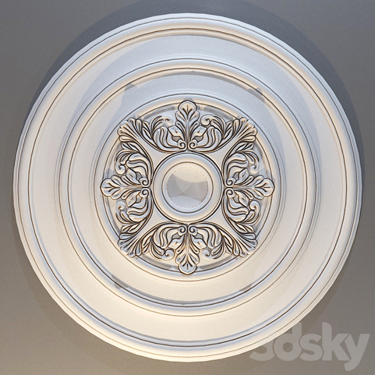 Socket: Europlast 1.56.005 - Decorative plaster - 3D model