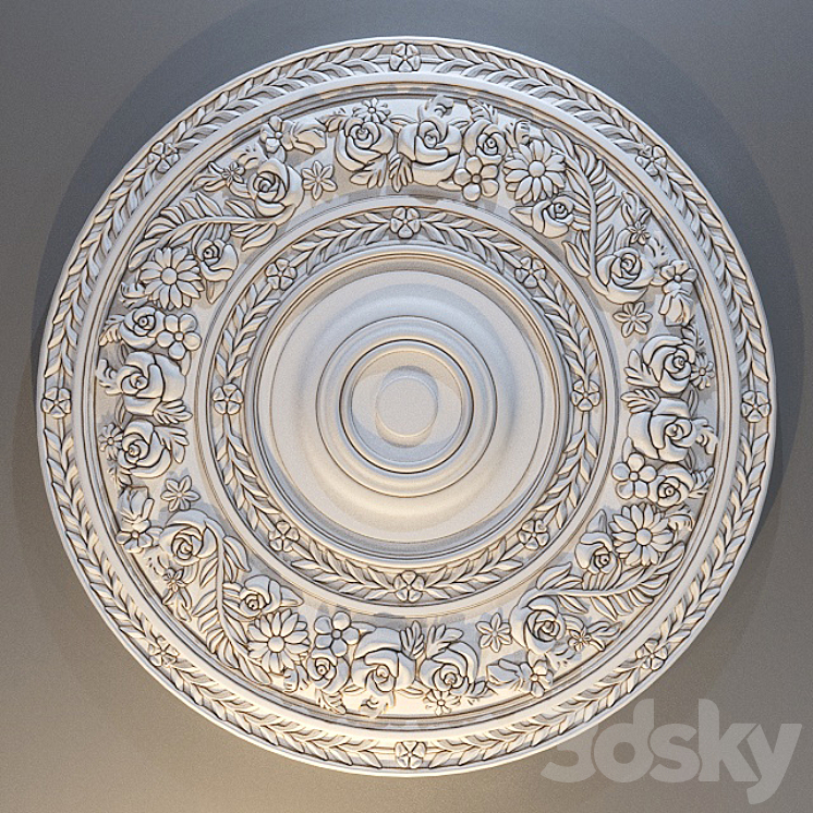 Socket: Europlast 1.56.046 - Decorative plaster - 3D model