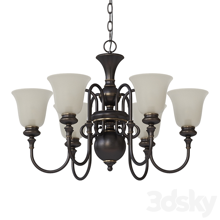 MW-Light Dallas 102010506 - Pendant light - 3D model