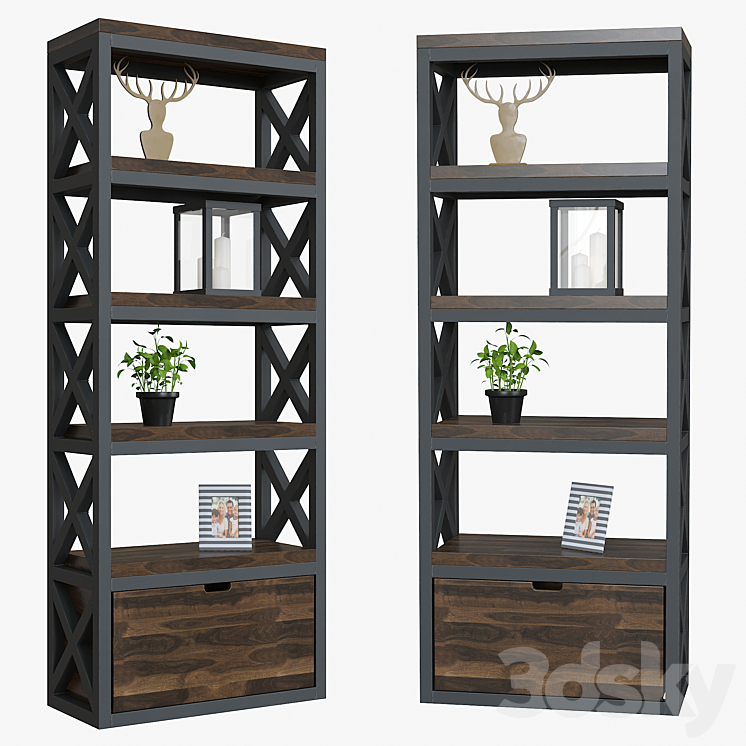 BRISTOL shelving - Rack - 3D model