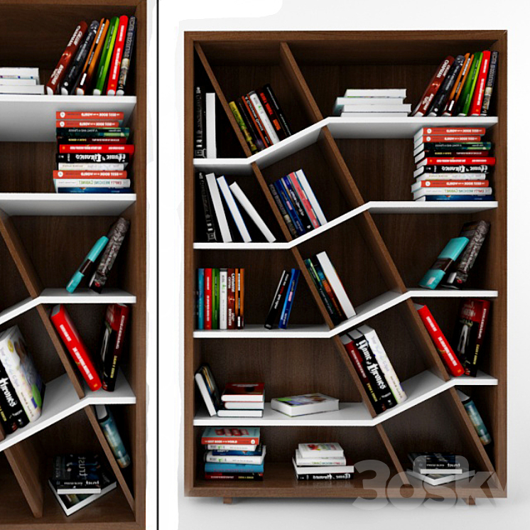 book shlef 01 - Other - 3D model