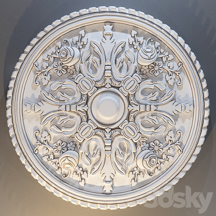 Socket: Europlast 1.56.025 - Decorative plaster - 3D model