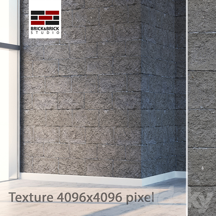 Blocks 306 - Stone - 3D model