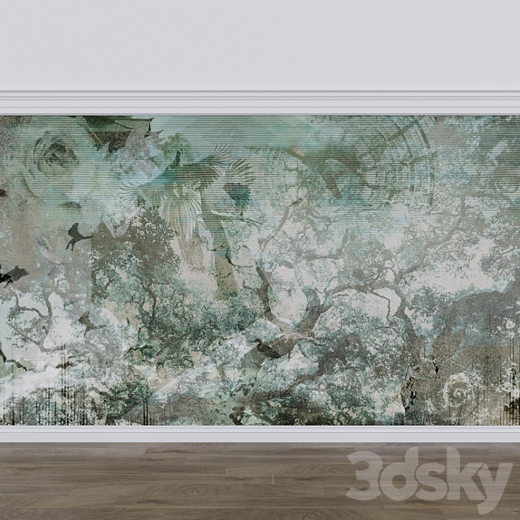 / wallpapers / GATE - Wall covering - 3D model