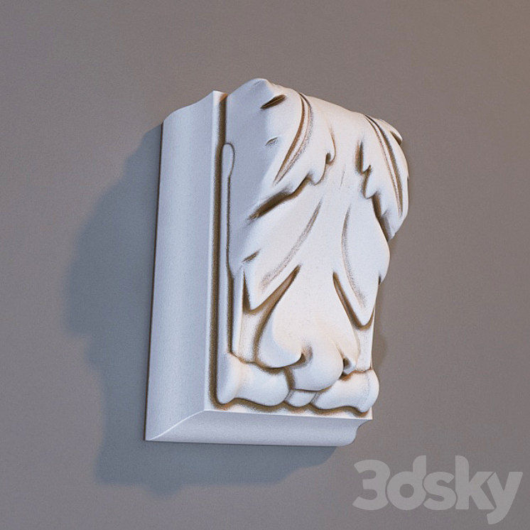 Bracket: Europlast 1.19.137 - Decorative plaster - 3D model