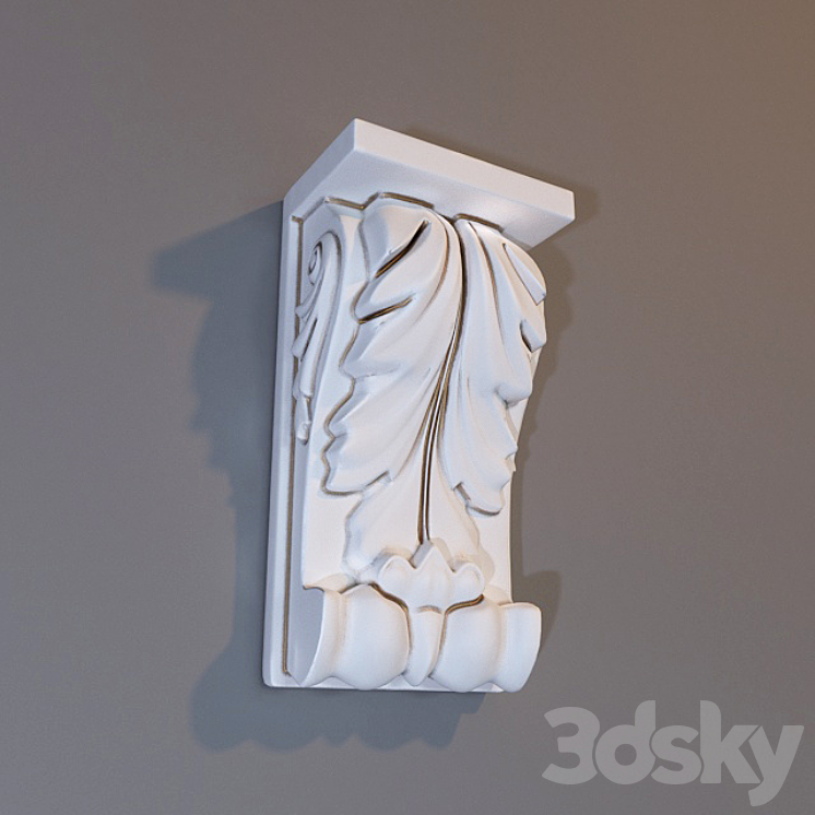 Bracket: Europlast 1.19.010 - Decorative plaster - 3D model