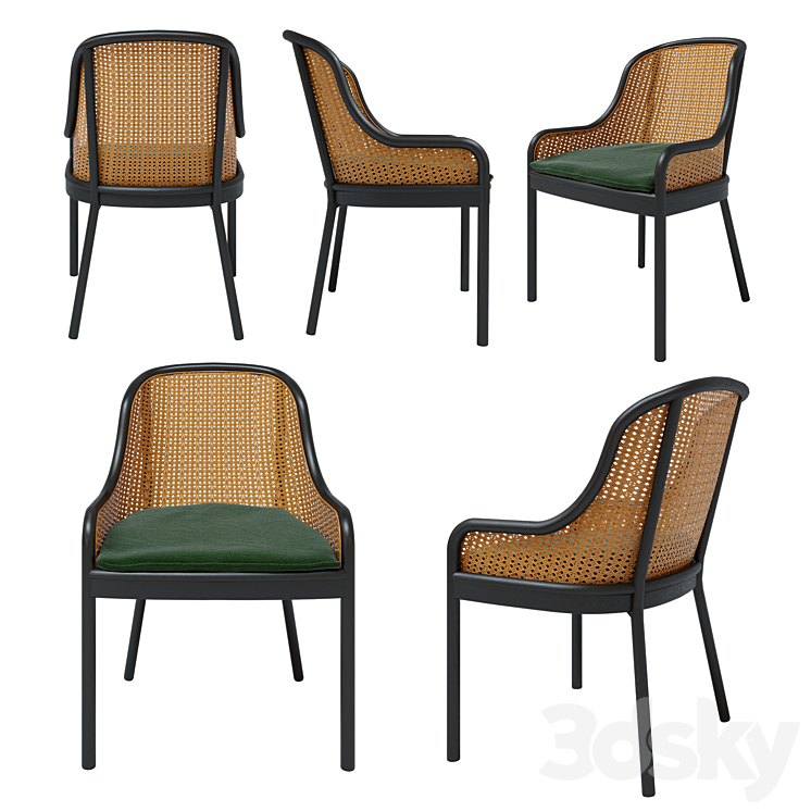 Ward bennett vintage chair - Chair - 3D model