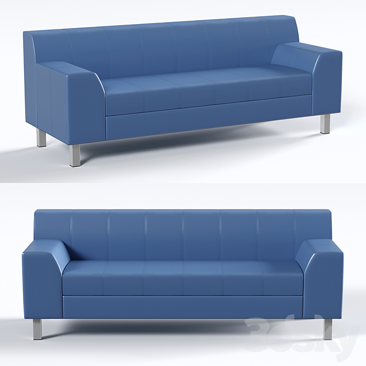 OM Sofa Flagship 3-seater - Sofa - 3D model