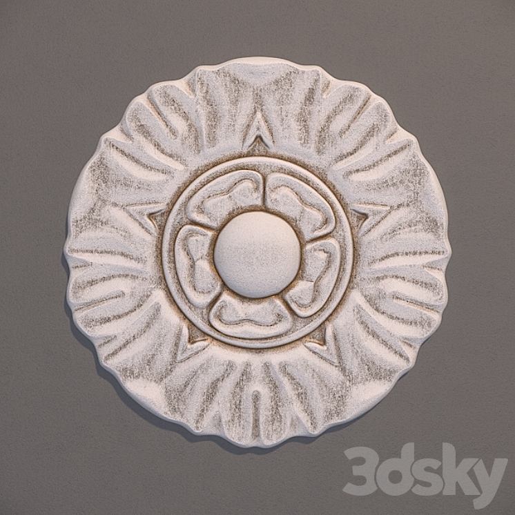 Ornament: Europlast 1.60.017 - Decorative plaster - 3D model