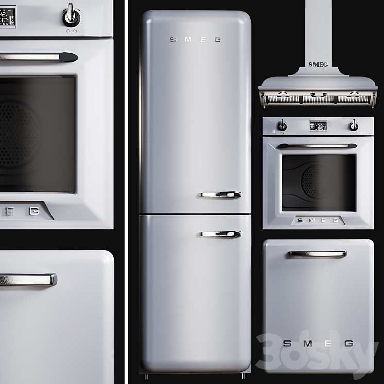 Kitchen Appliances Smeg Victoria - Kitchen appliance - 3D model