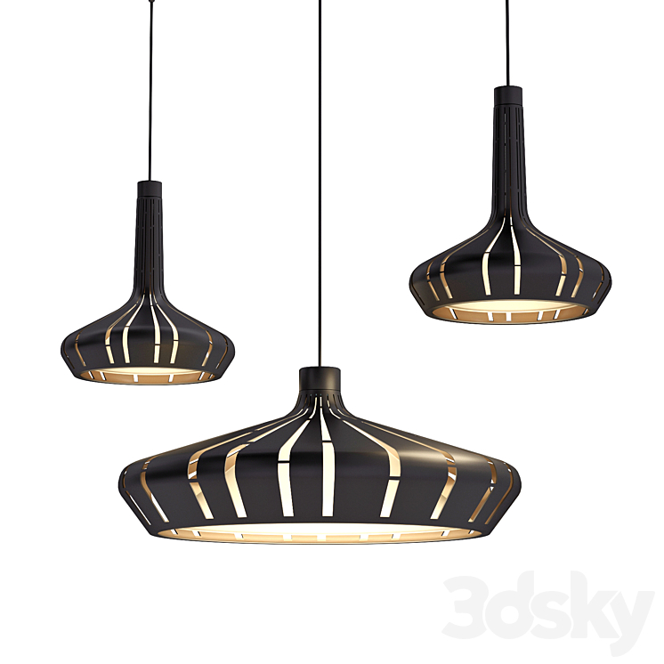 pendant luminaries by Bugatti home - Pendant light - 3D model