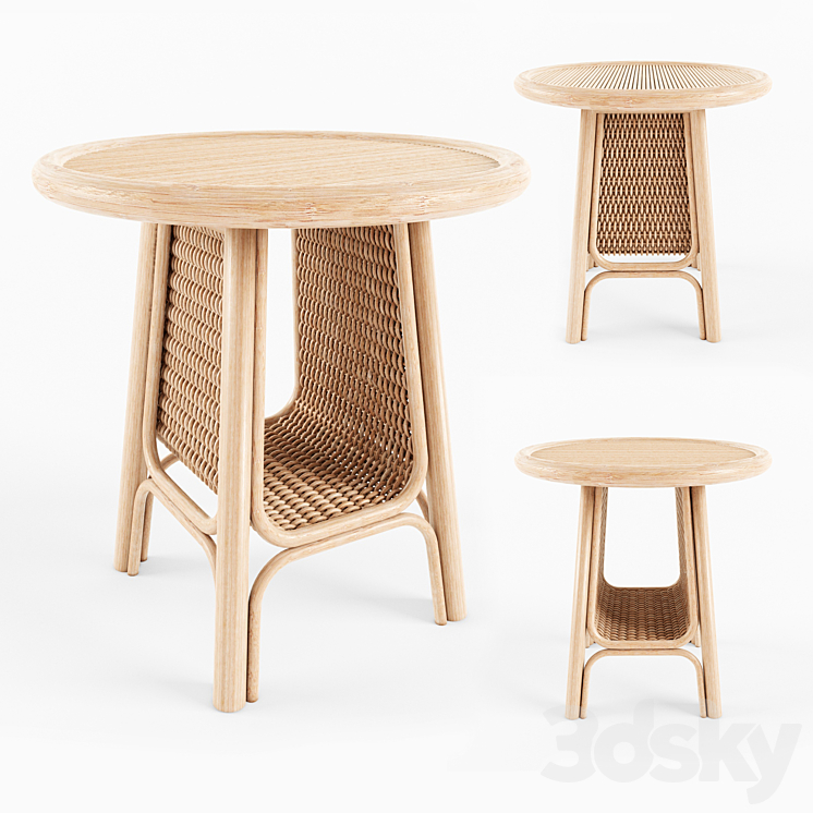 Corridor Side Table by Guillaume - Table - 3D model
