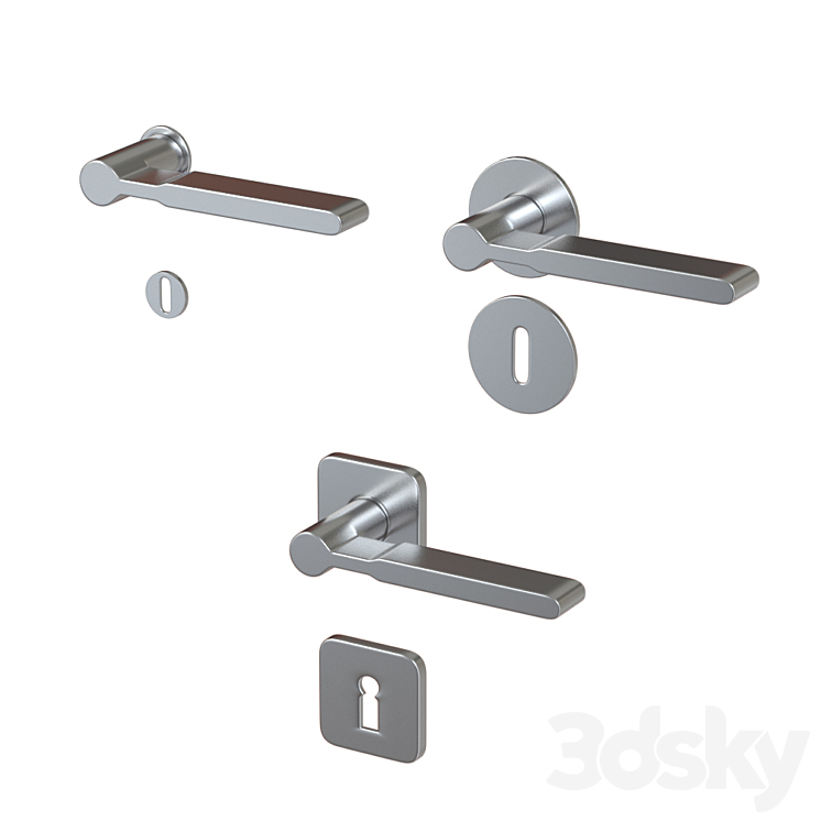 Door handles Jado ID-9 - Doors - 3D model