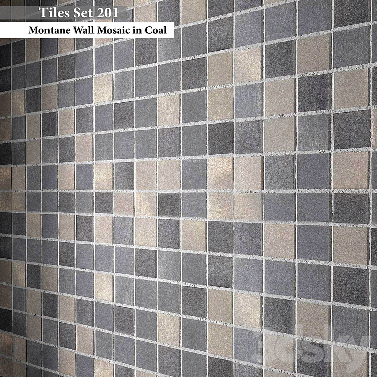 Tiles set 201 - Tile - 3D model