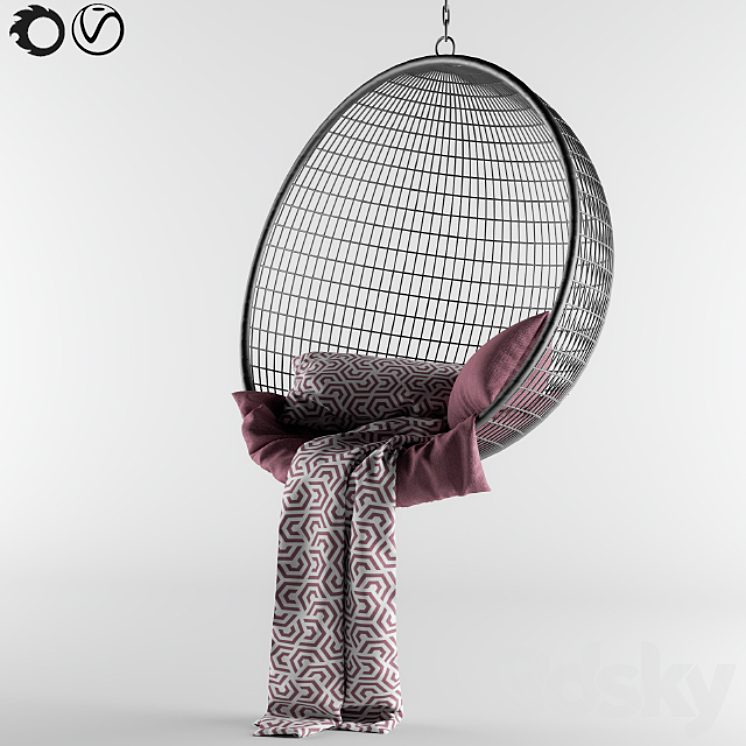Swing hanging chair - Other - 3D model