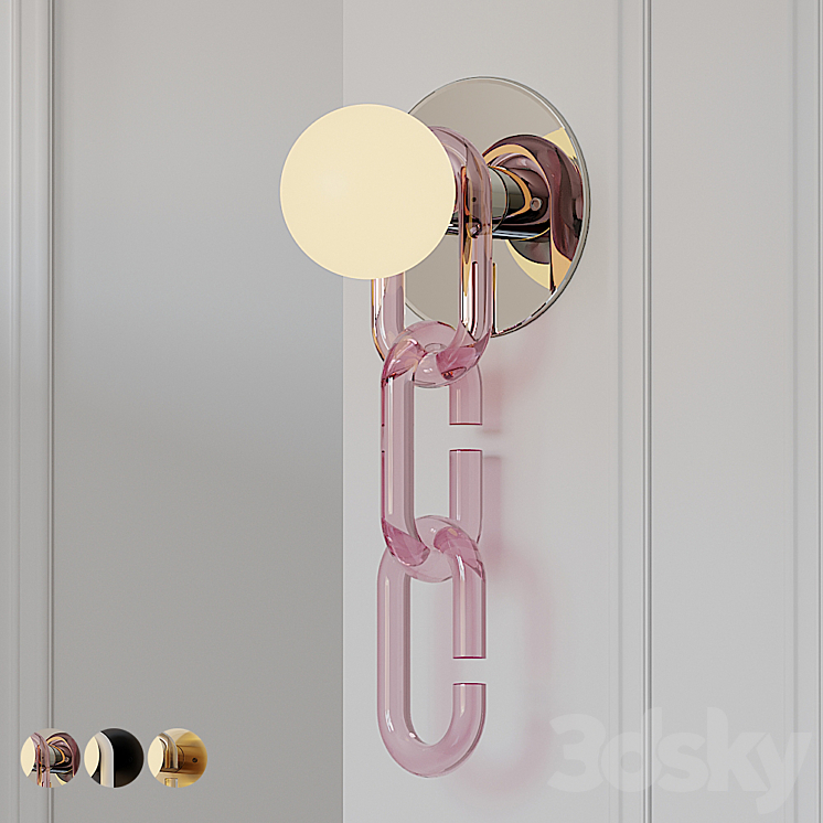 Trueing - Cerine Sconce 3 Color Variants - Wall light - 3D model