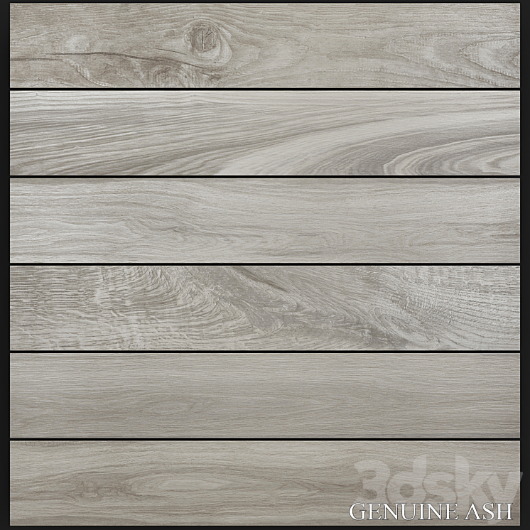 Azulev Genuine Ash - Tile - 3D model