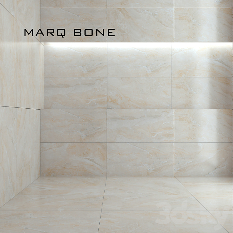 Peronda Museum MARQ BONE Tile - Tile - 3D model