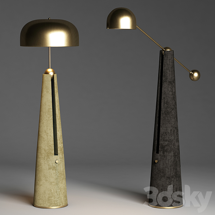 Apparatus Metronome Lamp - Floor lamp - 3D model