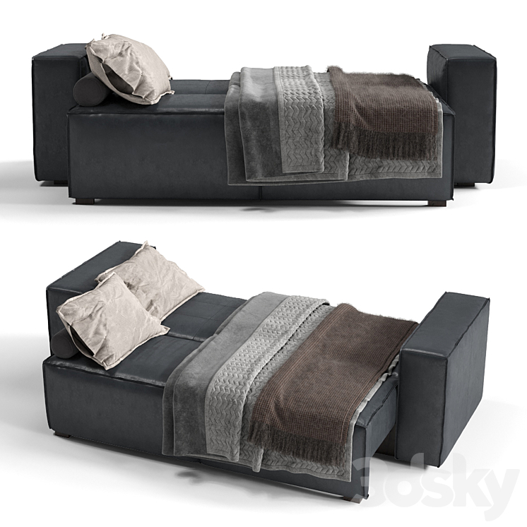 MODLOFT Dominick Sleeper - Bed - 3D model